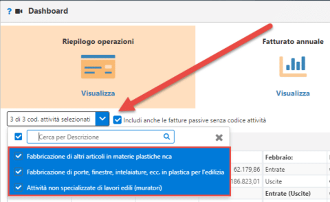 Dashboard Fatturazione Elettronica Web - GBsoftware - Guida generale
