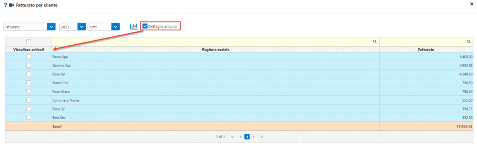 Dashboard Fatturazione Elettronica Web - GBsoftware - Guida generale