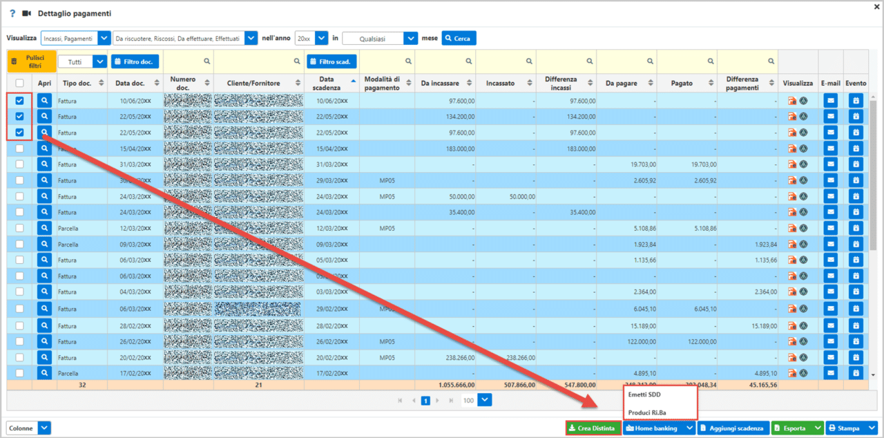Dashboard Fatturazione Elettronica Web - GBsoftware - Guida generale
